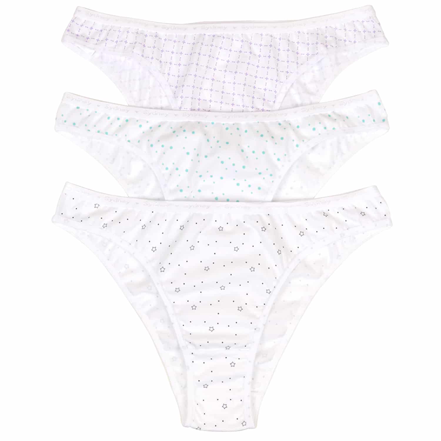 Calzones para mujer 100% algodón - Sydney