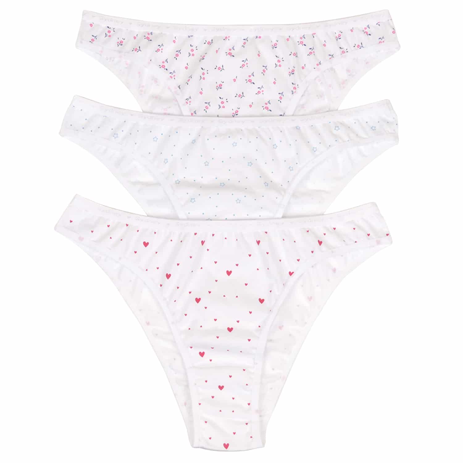 Calzones para mujer 100% algodón - Sydney