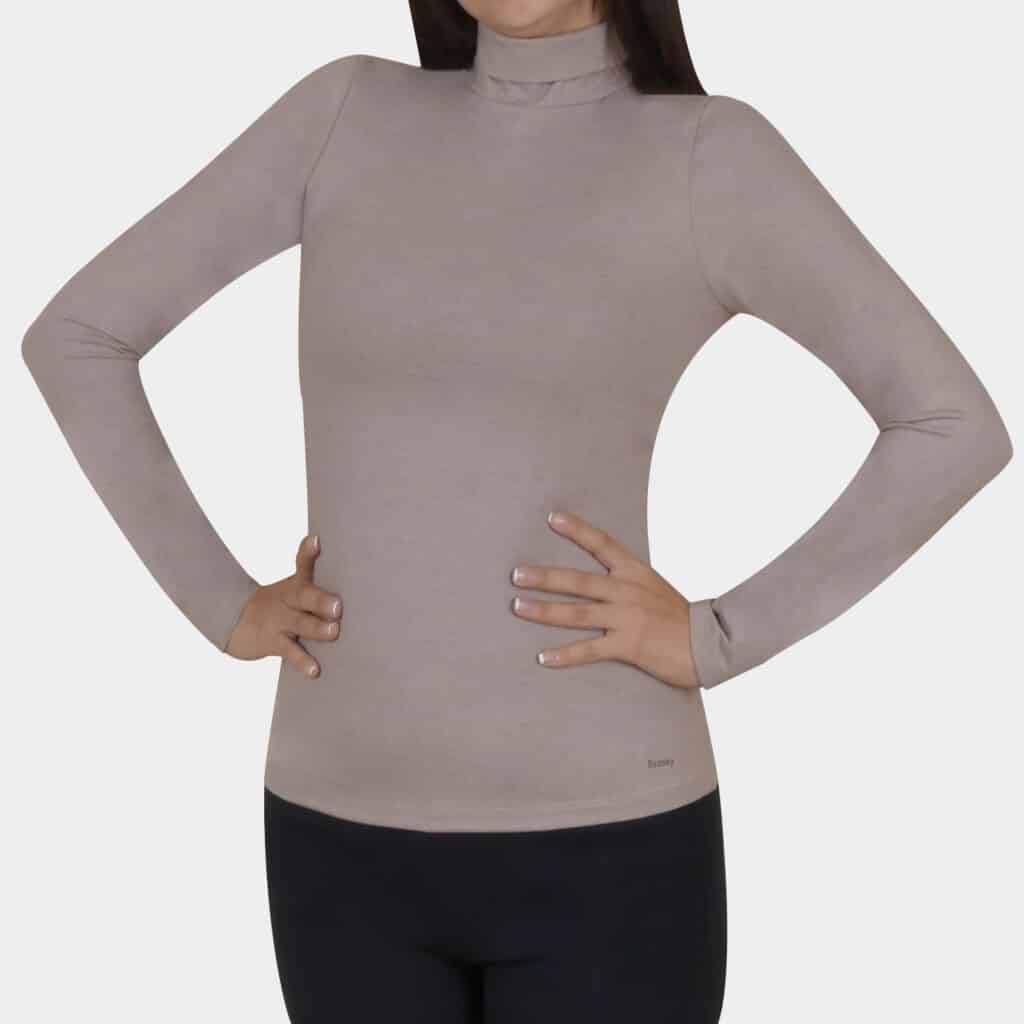 Cafarena Manga Larga Algodón Licrado. - Sydney